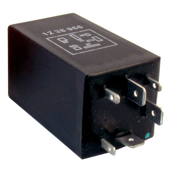 Fuel Pump Relay - 12V - 15A - 6-Pin - Plug Type - Car Smart