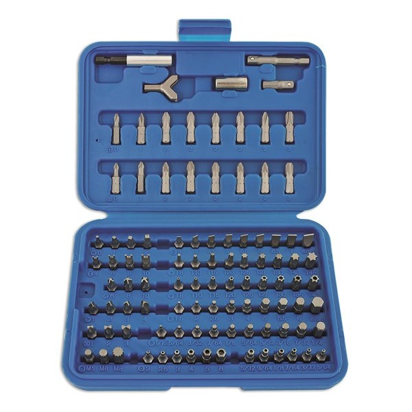 Multi-Purpose Bit Set - 100 Piece - Car Smart